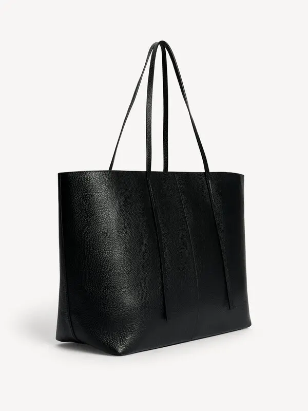 BY MALENE BIRGER Abilla Leather Tote - Black