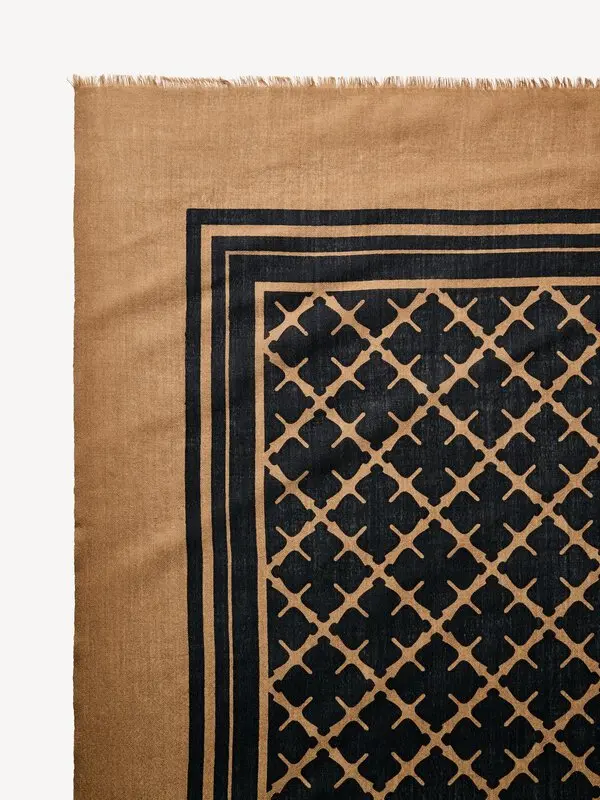 BY MALENE BIRGER Cornelis Wool Scarf - Light Brown