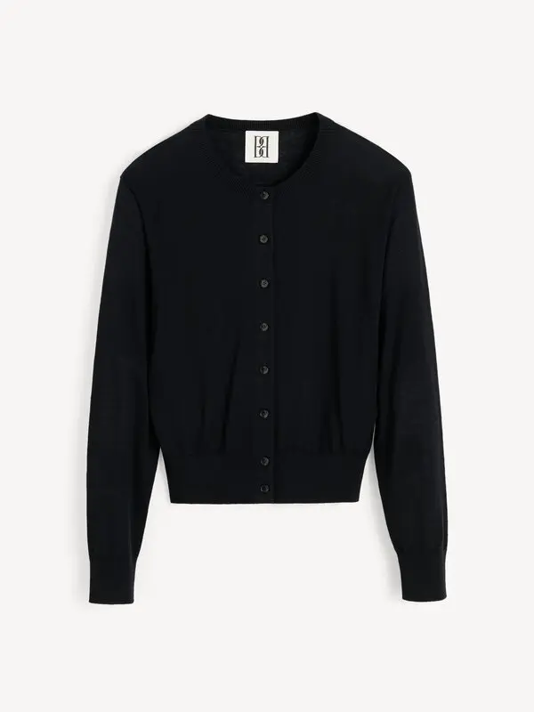 BY MALENE BIRGER Montie Cardigan - Black