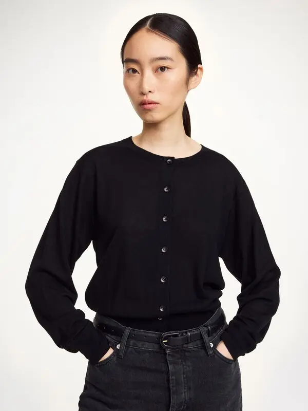 BY MALENE BIRGER Montie Cardigan - Black