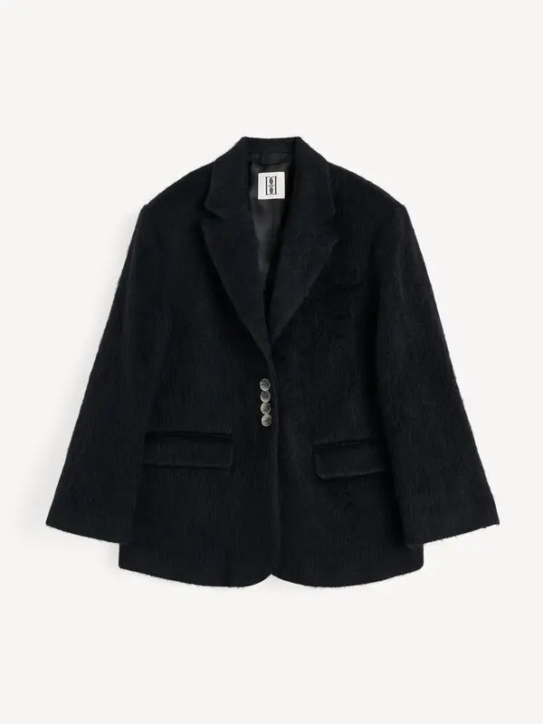 BY MALENE BIRGER Biena Single-breasted Blazer - Black