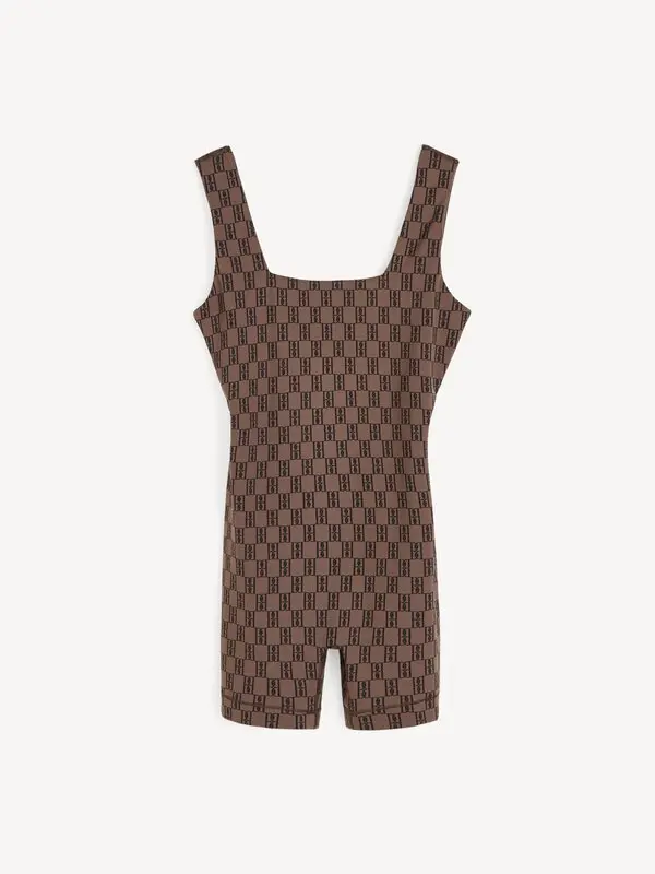 BY MALENE BIRGER Beata Onesie - Dark Mahogany