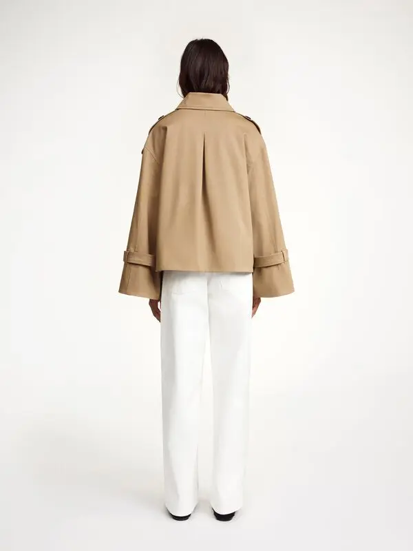 BY MALENE BIRGER Alisandra Trench Jacket - Fosil
