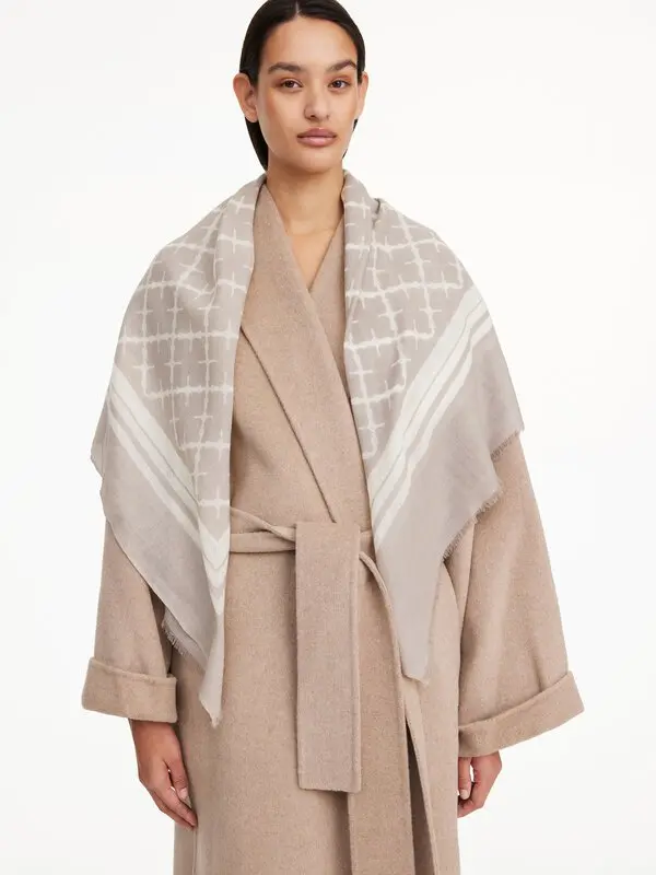 BY MALENE BIRGER Cornelis Wool Scarf - Feather