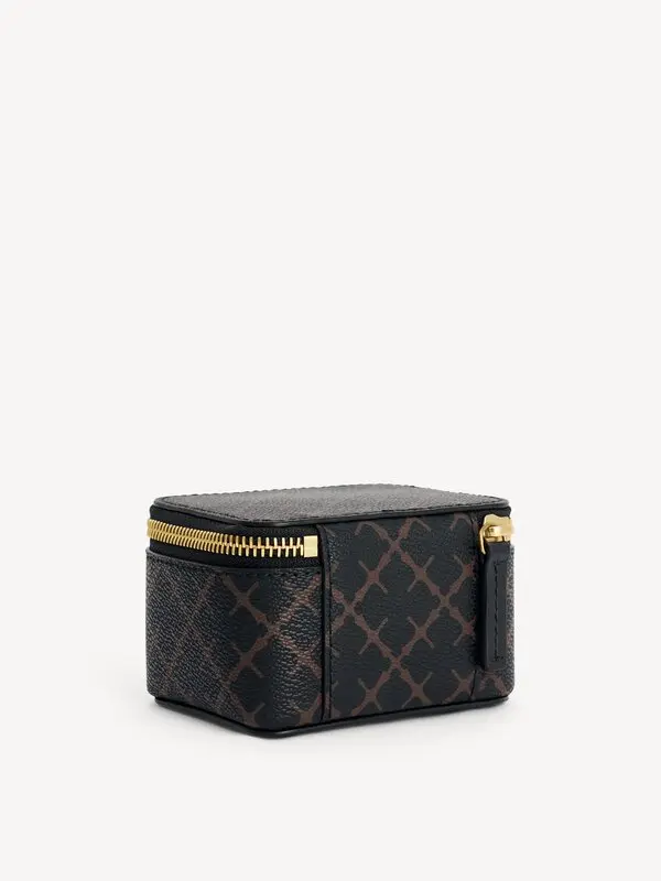BY MALENE BIRGER Bae Bijoux Jewellery Bag - Dark Chokolate