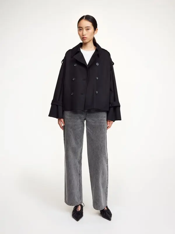 BY MALENE BIRGER Alisandra Trench Jacket - Black