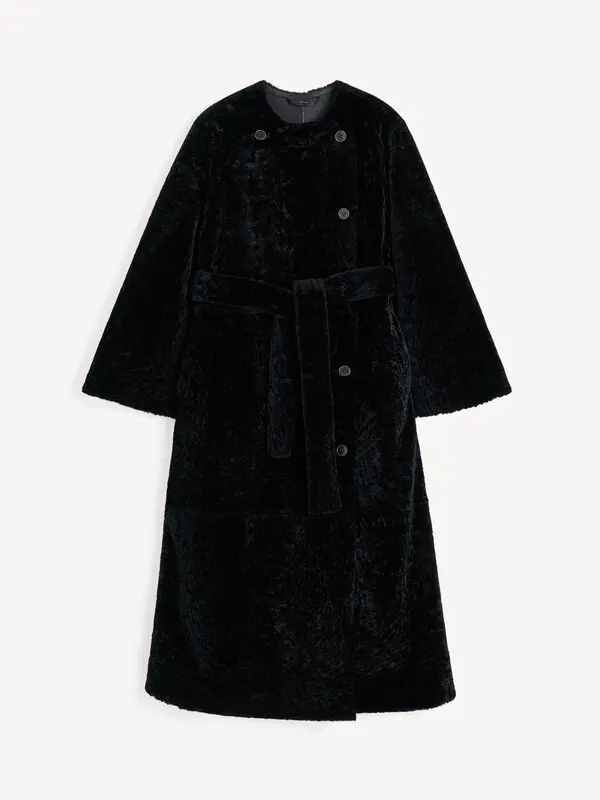 BY MALENE BIRGER Sandria Shearling Coat
