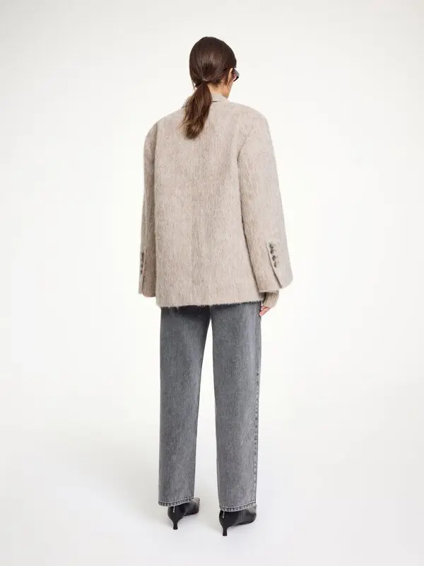 BY MALENE BIRGER Biena Single-breasted Blazer - Cobblestone