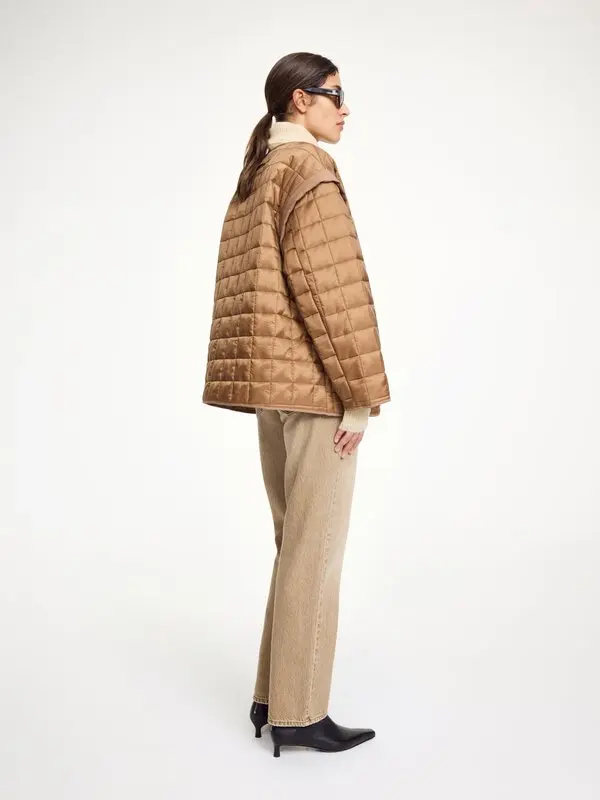BY MALENE BIRGER Edith Padded Jacket - Toasted Coconut
