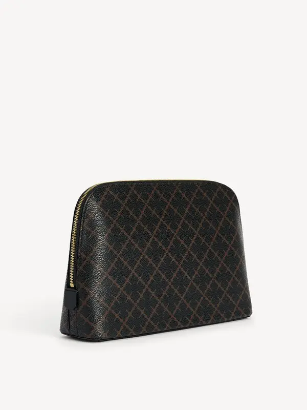 BY MALENE BIRGER Bae Medium Cosmetics Case - Dark Chokolate