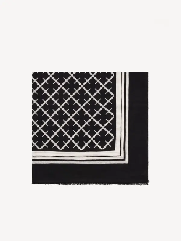BY MALENE BIRGER Cornelis Wool Scarf - Black