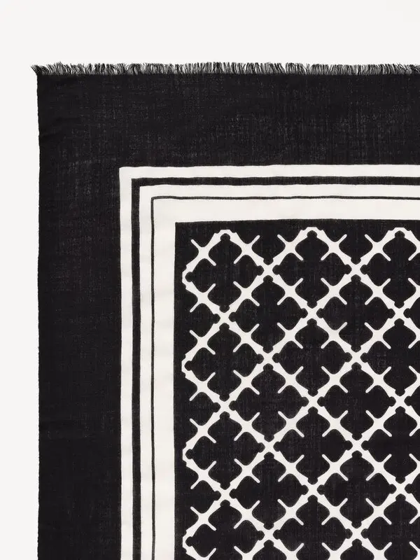 BY MALENE BIRGER Cornelis Wool Scarf - Black