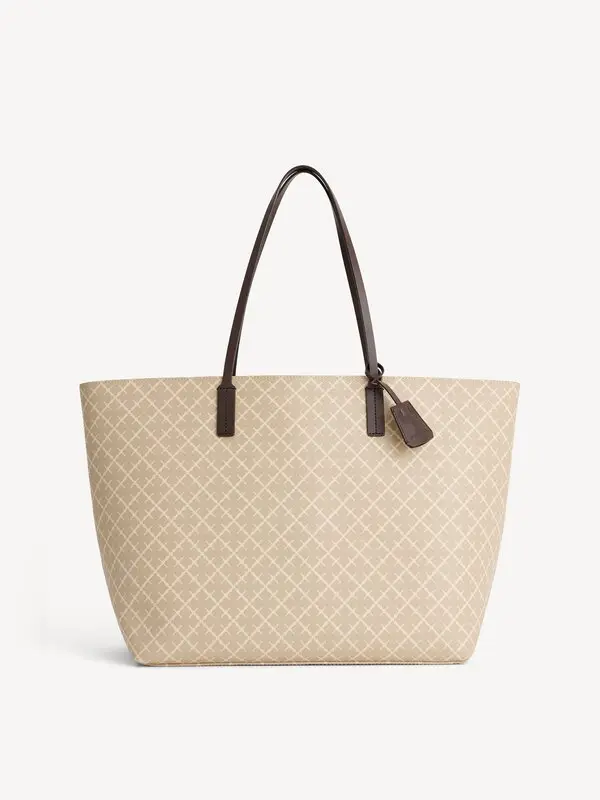 BY MALENE BIRGER Abi Printed Tote Bag - Feather