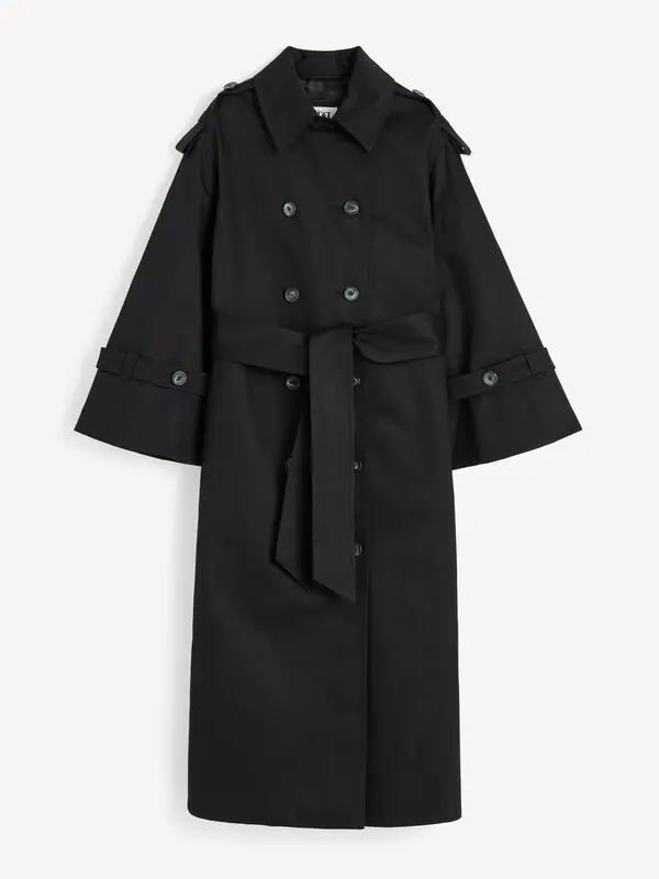BY MALENE BIRGER Alaya Trench Coat - Black