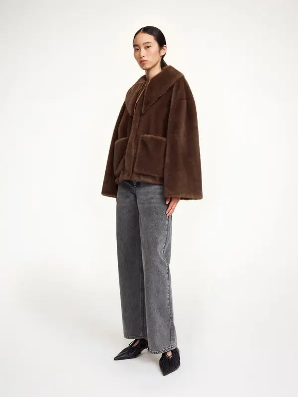 BY MALENE BIRGER Jacquie Faux Fur Jacket