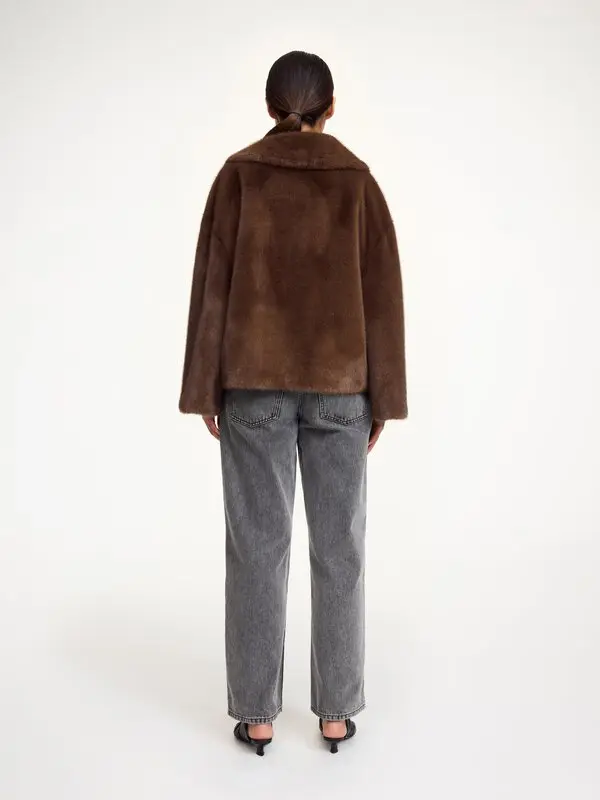 BY MALENE BIRGER Jacquie Faux Fur Jacket