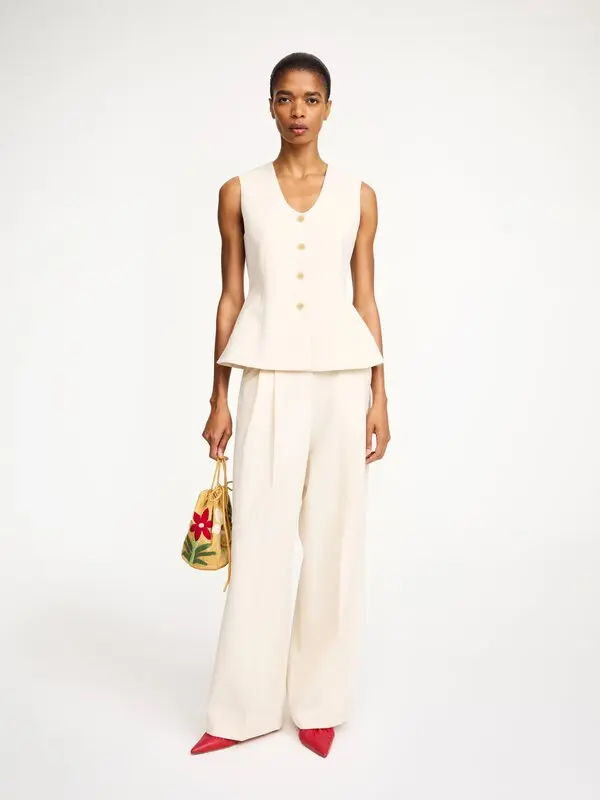 BY MALENE BIRGER Merlin Waistcoat - Pearl