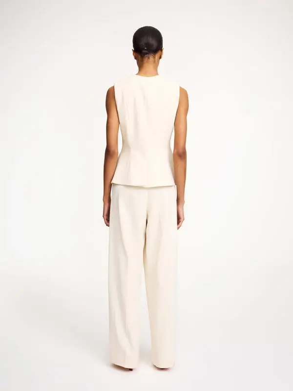 BY MALENE BIRGER Merlin Waistcoat - Pearl