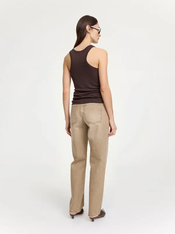 BY MALENE BIRGER Chicago Organic Cotton Jeans - Toasted Coconut