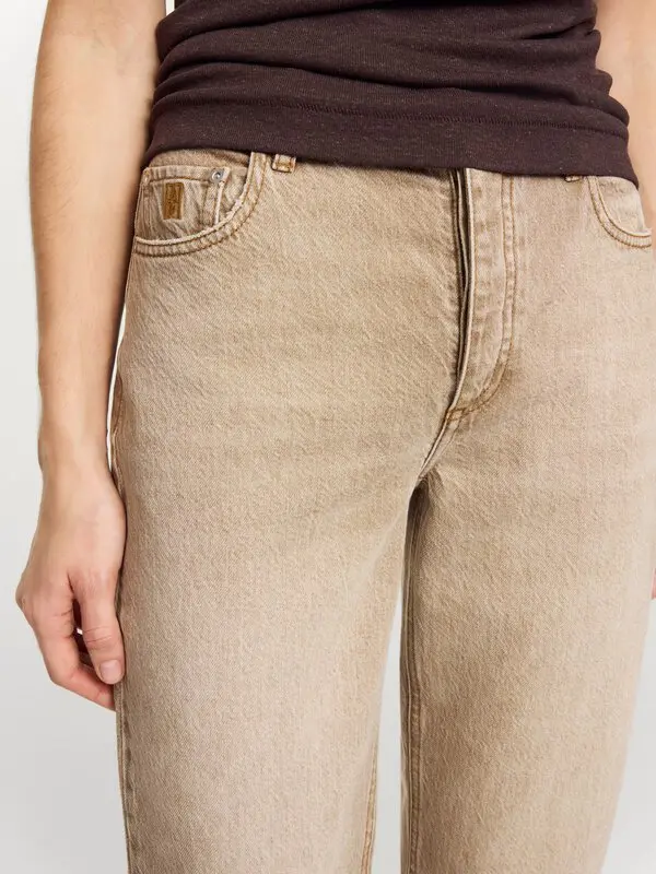 BY MALENE BIRGER Chicago Organic Cotton Jeans - Toasted Coconut