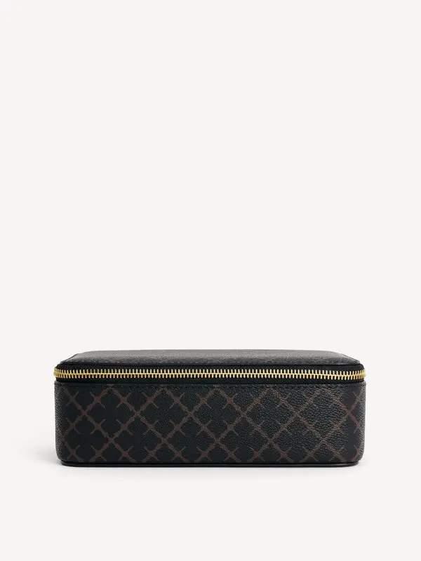 BY MALENE BIRGER Bae Cosmetic Case - Dark Chokolate