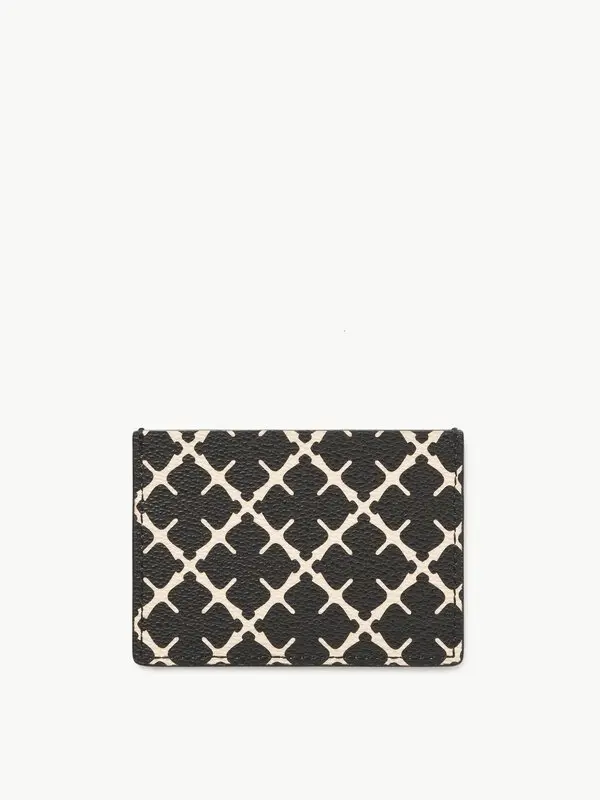 BY MALENE BIRGER Elia Printed Cardholder - Black
