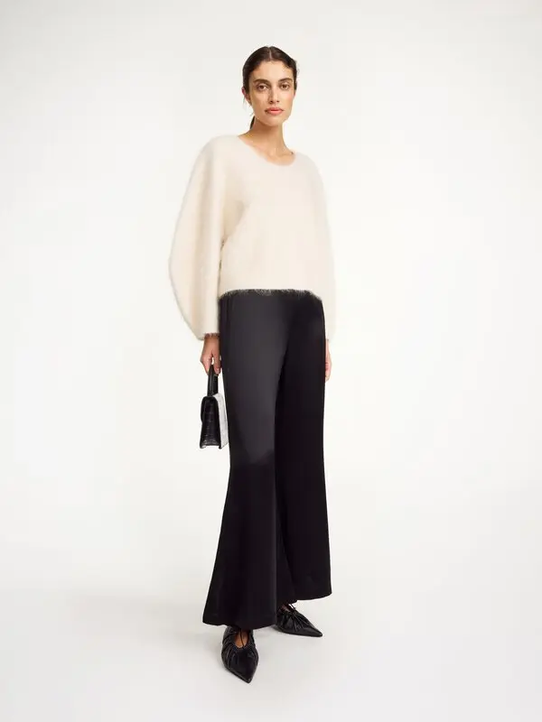 BY MALENE BIRGER Lucee Flared Trousers - Black