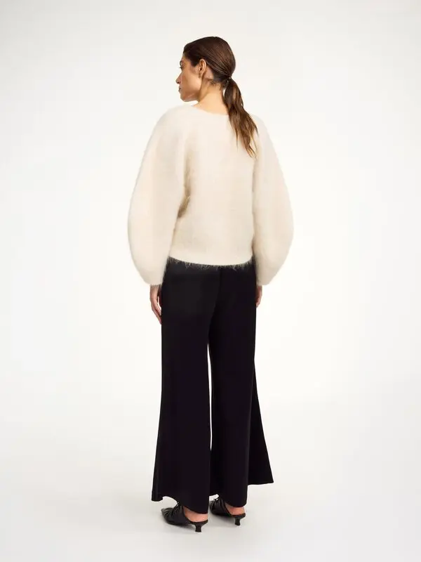 BY MALENE BIRGER Lucee Flared Trousers - Black