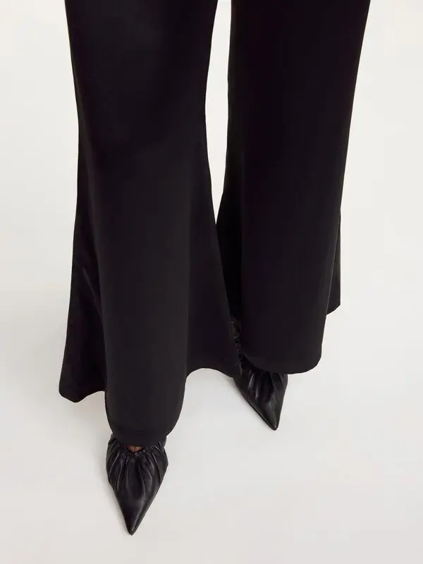 BY MALENE BIRGER Lucee Flared Trousers - Black