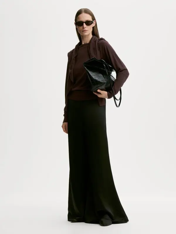 BY MALENE BIRGER Lucee Flared Trousers - Black