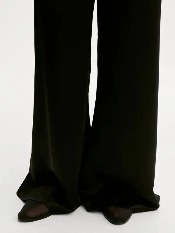 BY MALENE BIRGER Lucee Flared Trousers - Black