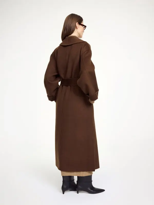 BY MALENE BIRGER Trullem Wool-blend Coat - Carafe
