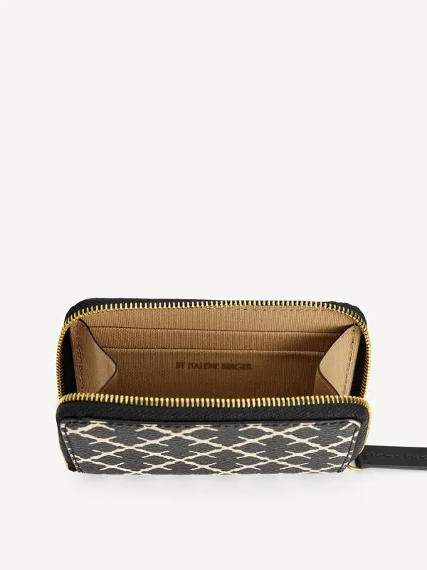 BY MALENE BIRGER Elia Printed Coin Purse - Black