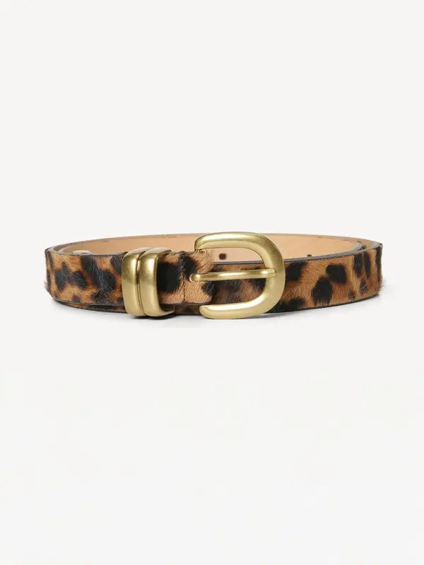 BY MALENE BIRGER Zoira Leather Belt - Black