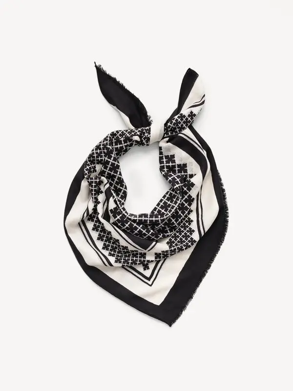 BY MALENE BIRGER Julee Wool Scarf - Black