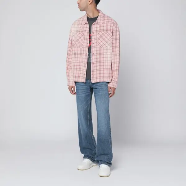 REPRESENT Quartz Check Flannel Shirt