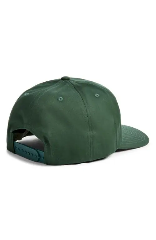 QUIET GOLF Logo Embroidered Cotton Cap - Forest