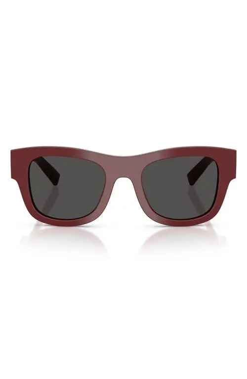 Dolce & Gabbana Square Sunglasses - Bordeaux/dark Grey