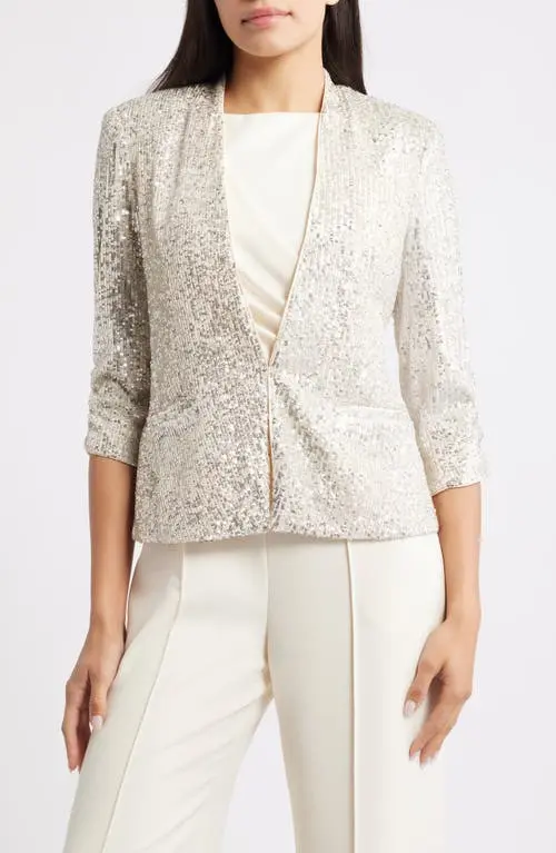 Eliza J Sequin Blazer