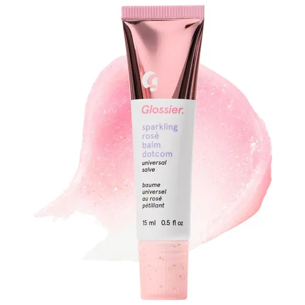 Glossier Balm Dotcom Lip Balm And Skin Salve Sparkling Rose - Sparkling Rosé