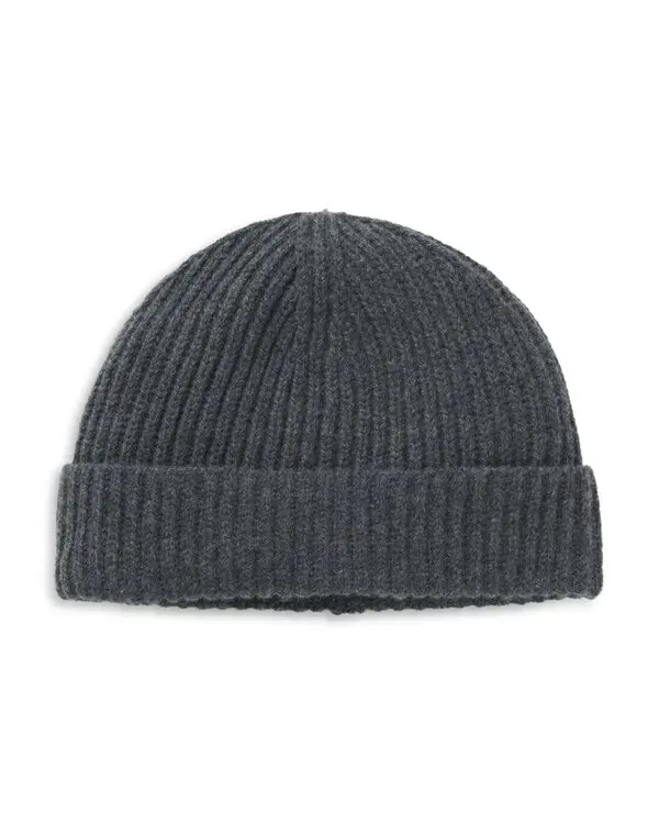 Hugo Boss Hero Ribbed Beanie - Charcoal