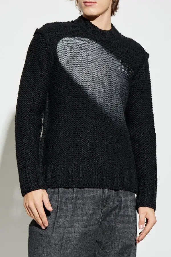 MAISON MARGIELA Printed Turtleneck Sweater