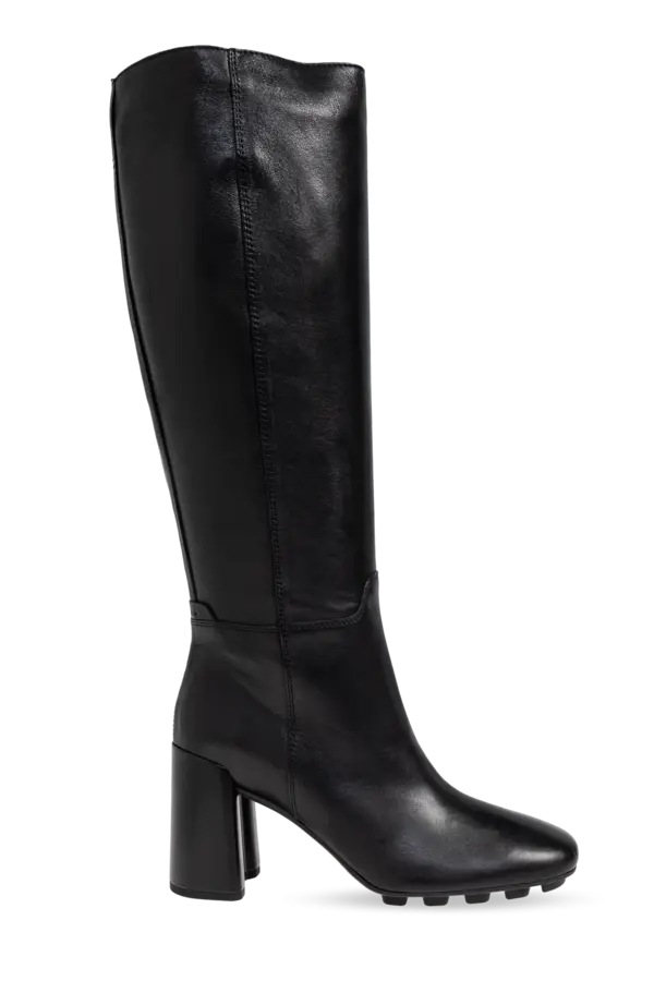 Hogan Leather Heeled Boots