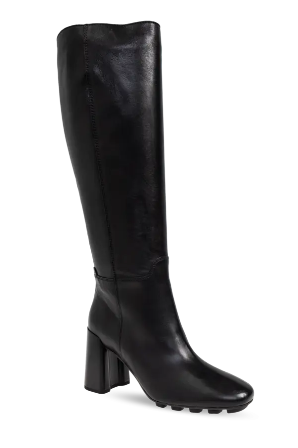 Hogan Leather Heeled Boots