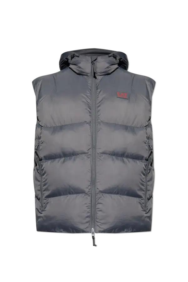 Emporio Armani Puffer Vest With Logo