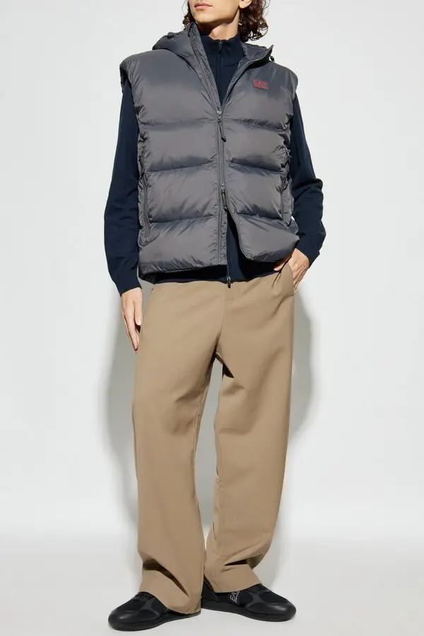 Emporio Armani Puffer Vest With Logo