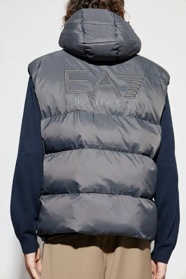 Emporio Armani Puffer Vest With Logo