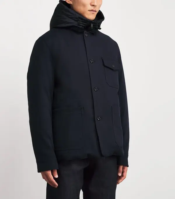 Moncler Double-layered Arras Hooded Jacket