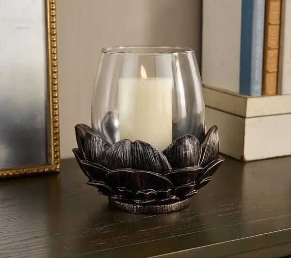 KIM GRAVEL HOME As Is 10' Magnolia Glass Vessel Candle Kim Gravel - One-color
