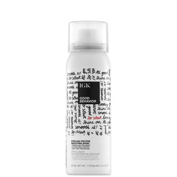 IGK Good Behavior Spirulina Protein Smoothing Spray Travel 70ml - One-color